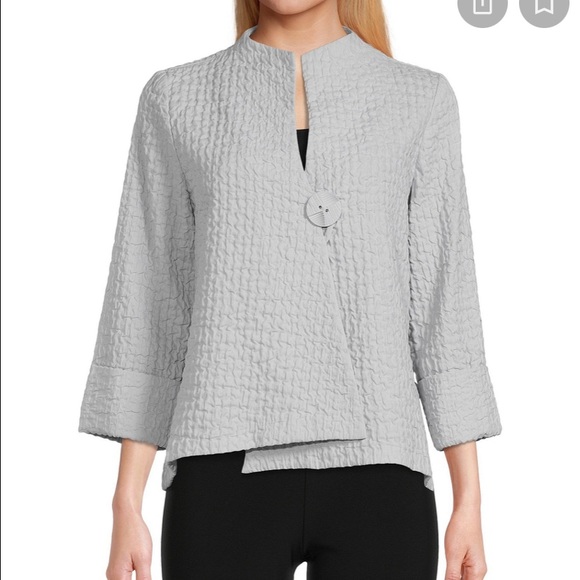 IC COLLECTION | Tops | Ic Collectionpucker Textured Woven Asymmetrical ...